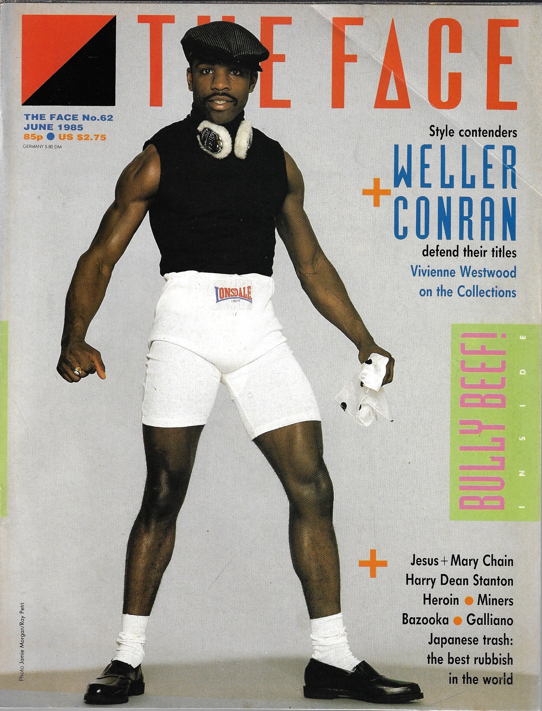 The Face Magazine 1985 - Clinton McKenzie – The Face & I-D Archive