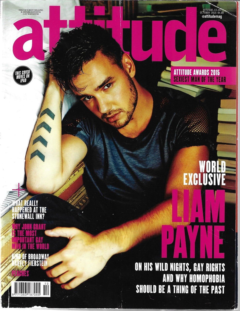 Attitude Magazine - LIAM PAYNE One Direction – The Face & I-D Archive