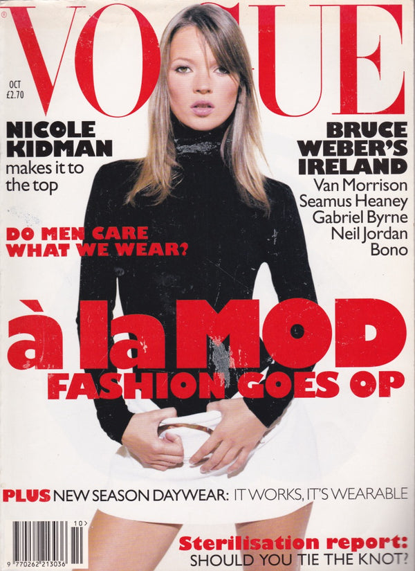 Vogue Magazine October 1995 - Kate Moss – The Face & I-D Archive